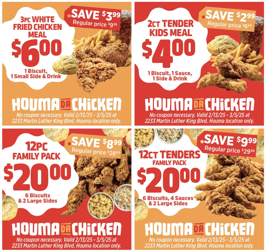 Houma da Chicken • Rouses Supermarkets
