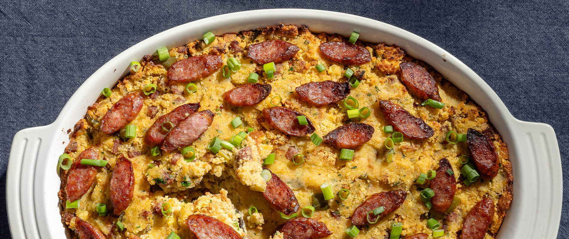 Conecuh Sausage Cornbread Dressing Recipe • Rouses Supermarkets